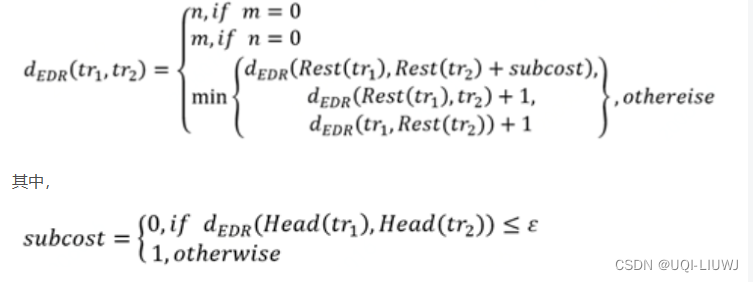 算法笔记：字符串编辑距离（Edit Distance on Real sequence，EDR）/ Levenshtein距离-CSDN博客
