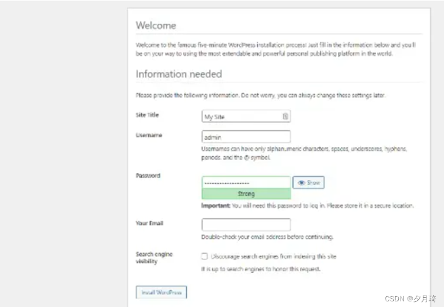 使用 WampServer 在 Windows 计算机上成功安装了 WordPress_wampserver wordpress-CSDN博客