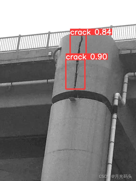 Pythonyolov8路面桥梁墙体裂缝识别csdn Yolov8裂缝 Csdn博客
