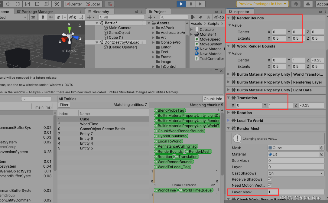 Unity ECS 测试Demo_no srp present-CSDN博客