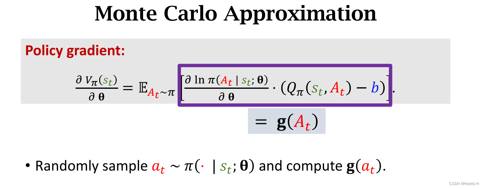 Policy Gradient with Baseline_policy gradients:reinforce with baseline-CSDN博客