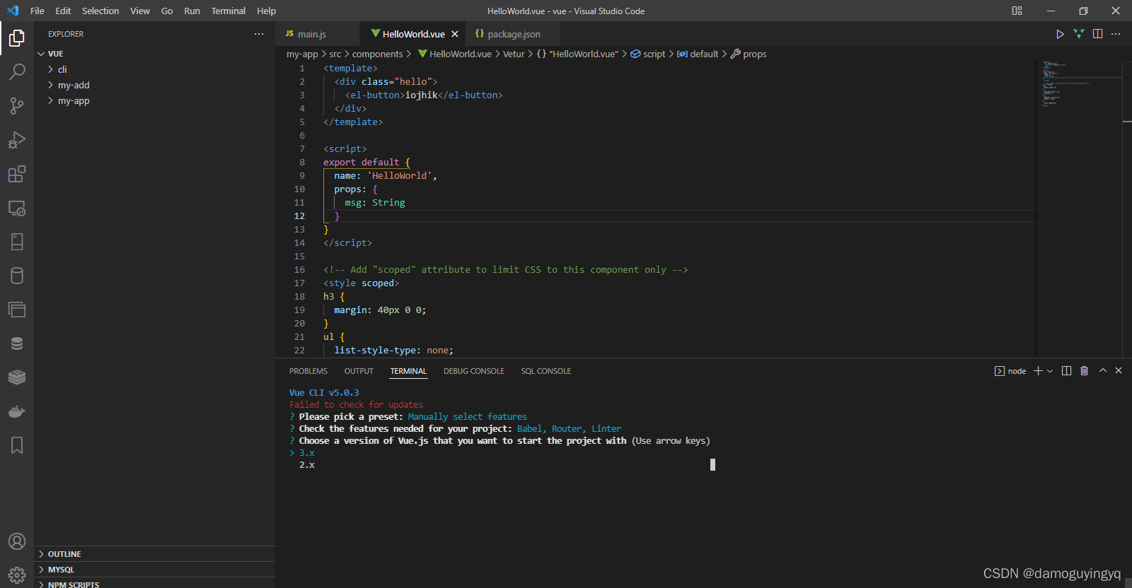 Elemenui 引入Vue3.x_element ui 3.x-CSDN博客