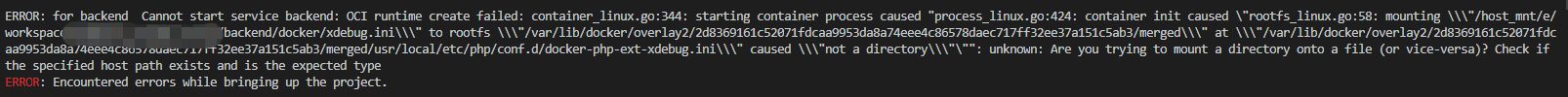 运行docker Compose Up 提示挂载volumes出错的问题docker Compose Volumes Sshfs报错 Csdn博客eoi 0314
