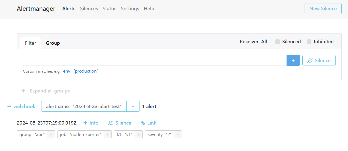 Prometheus：alertmanager实战分组、抑制、静默_prometheus 分组-CSDN博客