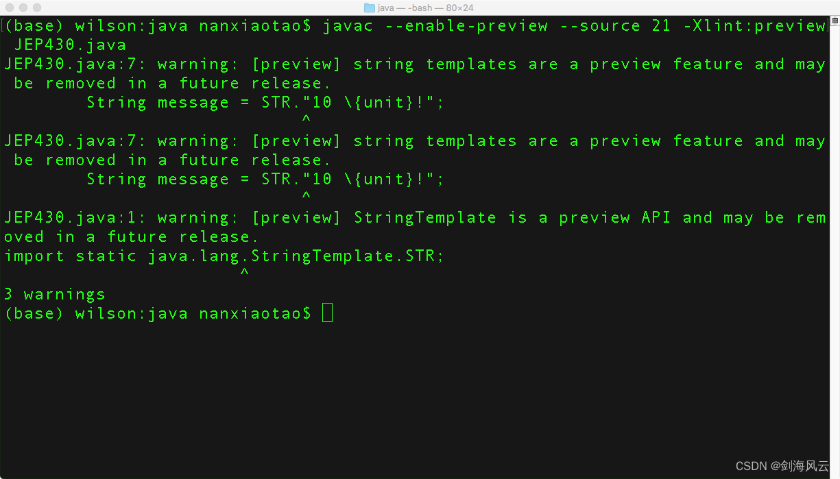 JDK21新特性及演示代码示例_jdk 21-CSDN博客