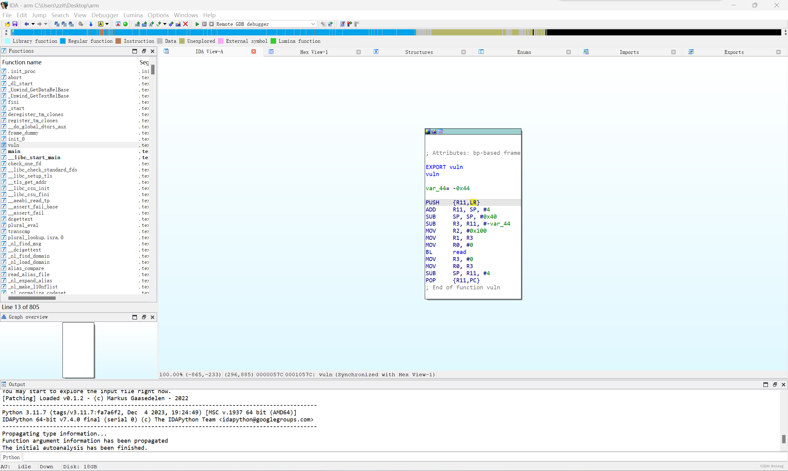 [XYCTF新生赛2024]-PWN:EZ2.0?（arm架构，arm架构下的系统调用）_ctf arm-CSDN博客