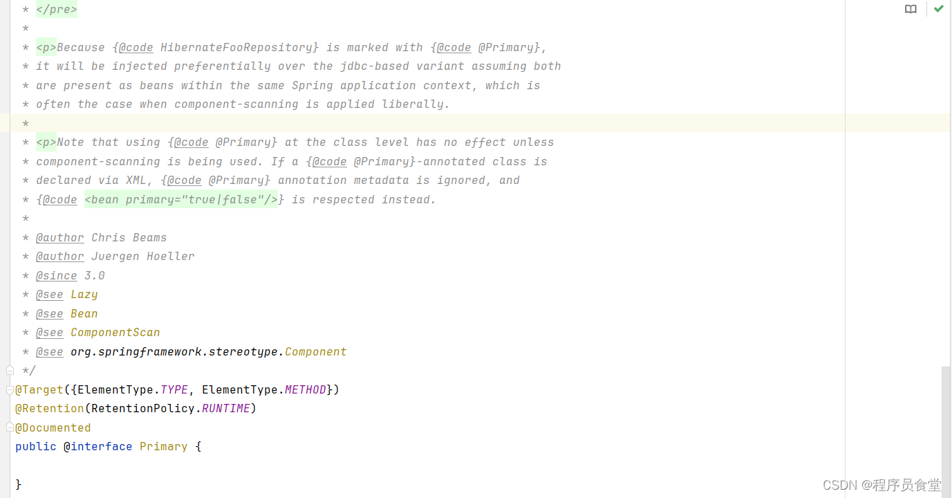 【spring】@Primary注解学习_spring primary-CSDN博客