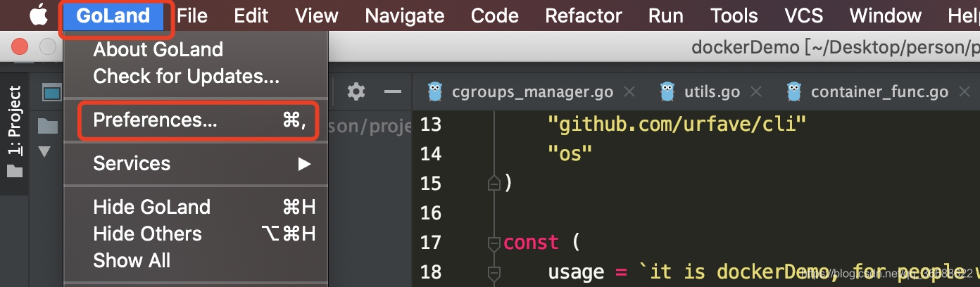 mac开发环境下goland设置开发环境为Linux_goland 设置oswieldlinux-CSDN博客