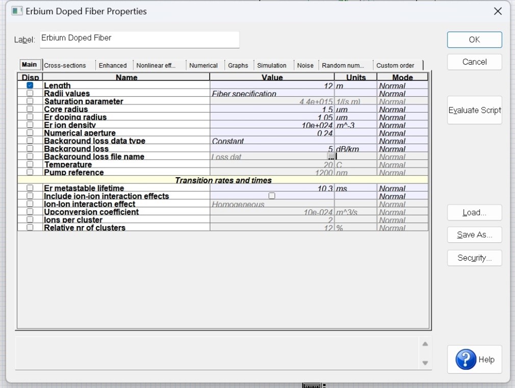 OptiSystem应用：EDFA中离子-离子相互作用效应_edfa 铒粒子 团簇-CSDN博客