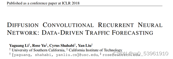基于PyG Temporal的DCRNN（扩散卷积递归神经网络）代码实现_for epoch in tqdm(range(300)):-CSDN博客