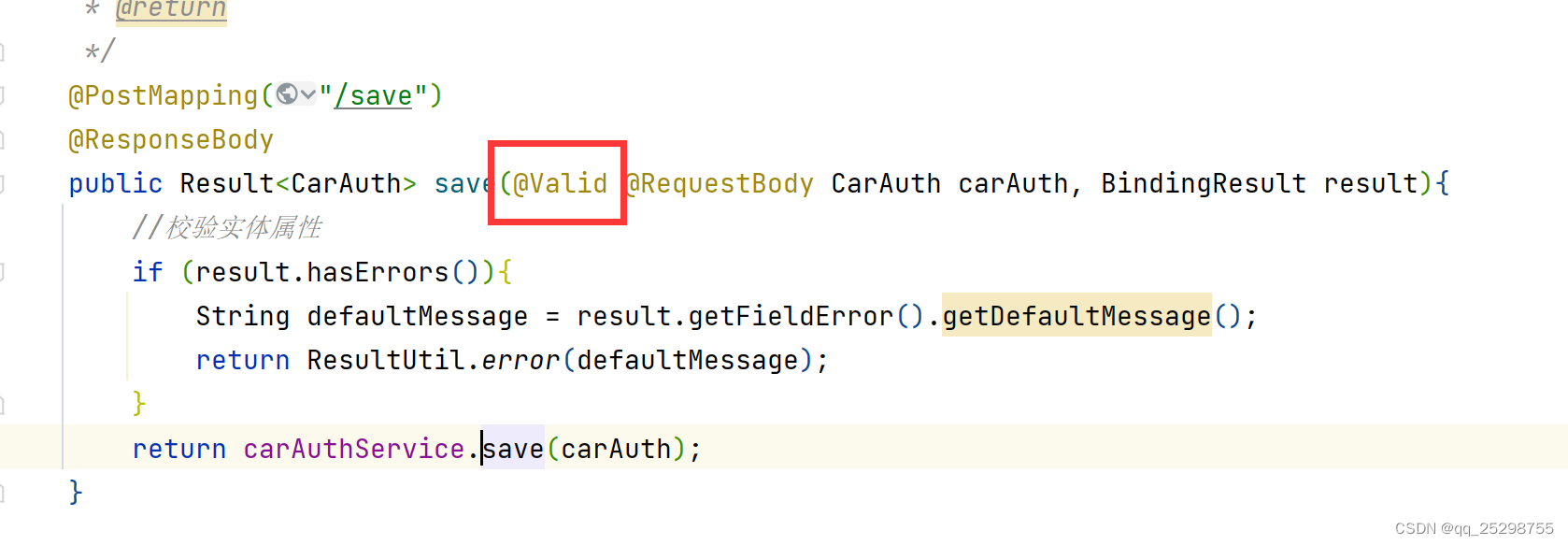 Java controller层的参数效验注解如何作用于其他地方进行参数校验_如果不是controller 能不能使用注解校验-CSDN博客