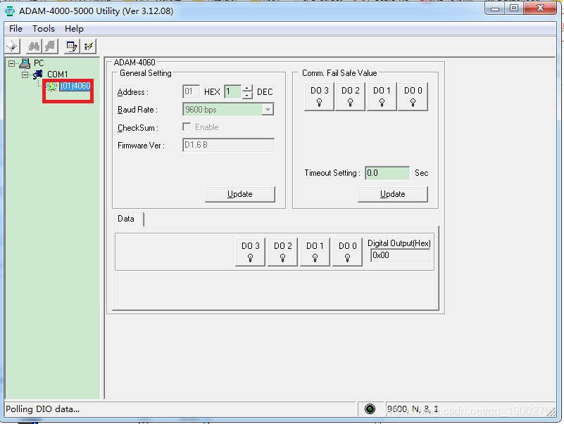 ADAM-4000 Utility软件使用教程：连接与控制模块-CSDN博客