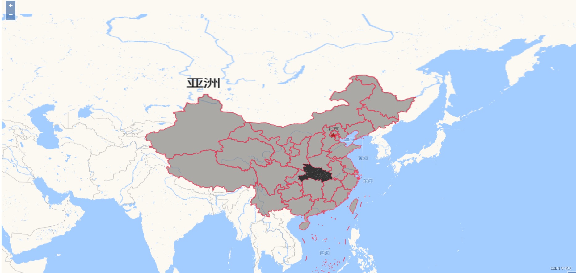 Openlayers入门①(引入的是一个高德地图)openlayers 高德 Csdn博客