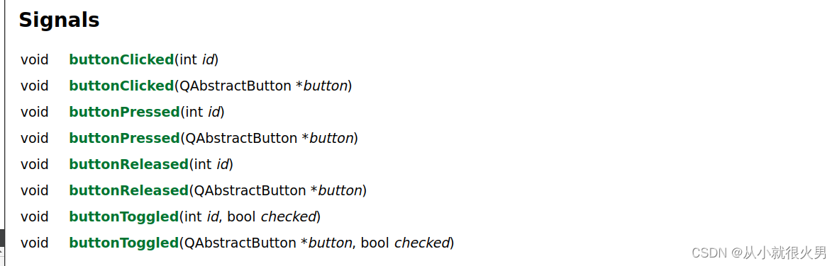 关于QButtonGroup的使用事项_qbuttongroup connect-CSDN博客