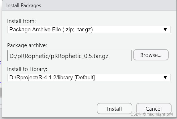 R环境pRRophetic包的下载方法-CSDN博客