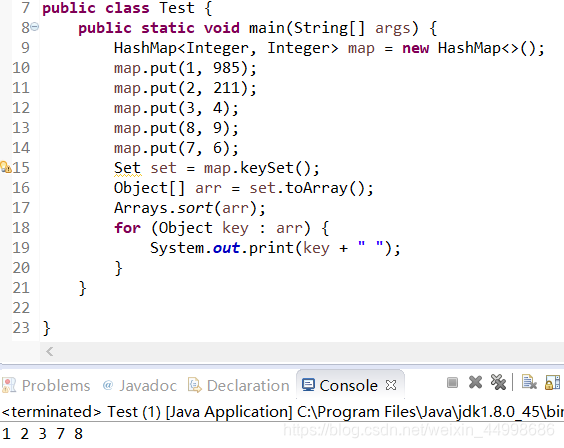 对hashmap的key或value进行排序（java）hutool Map转成数组并按字典排序 Csdn博客 