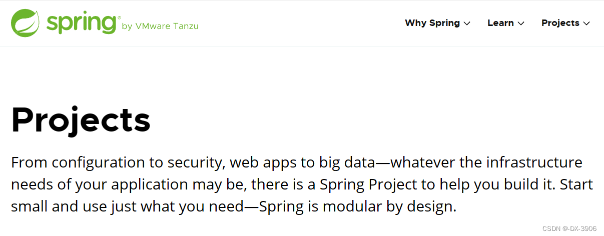 Spring官网项目简单介绍_spring modulith-CSDN博客