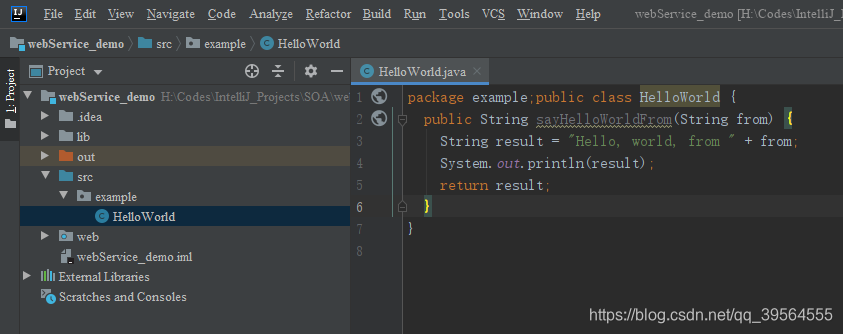 在 Intellij IDEA 中创建并调用 WebService_idea 调用webservice-CSDN博客
