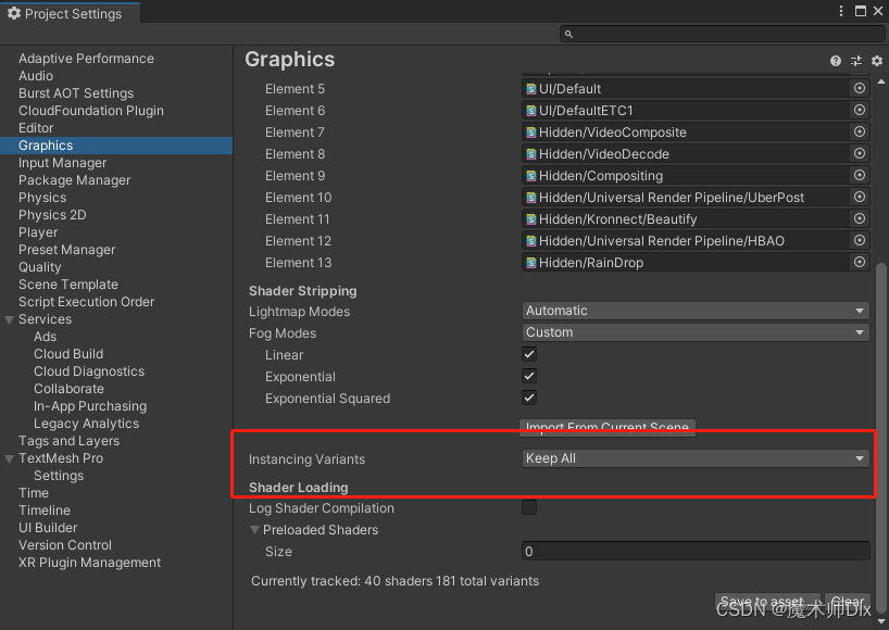 【Unity】关于DrawMeshInstanced does not support the shader 的问题_invalidoperationexception ...