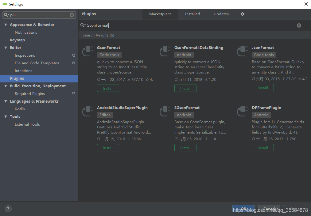 Android Studio插件在线、离线安装以及常用插件推荐_android studio drawable preview 插件离线下载 ...