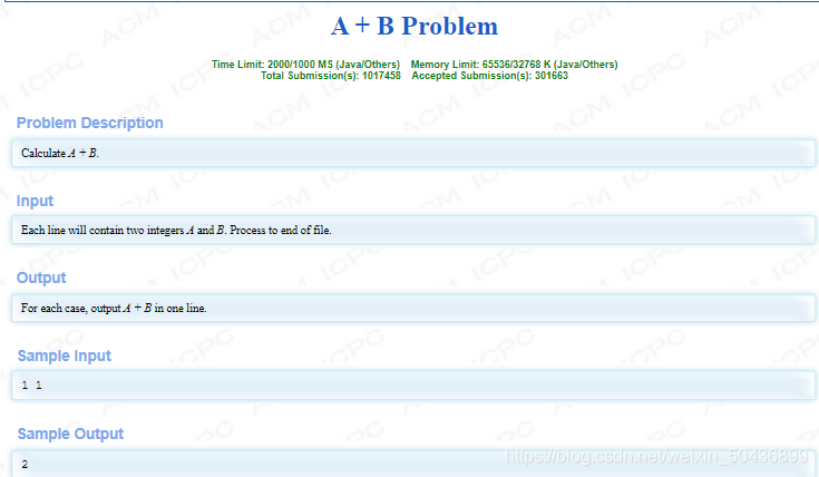 ACM竞赛多组数据处理-CSDN博客