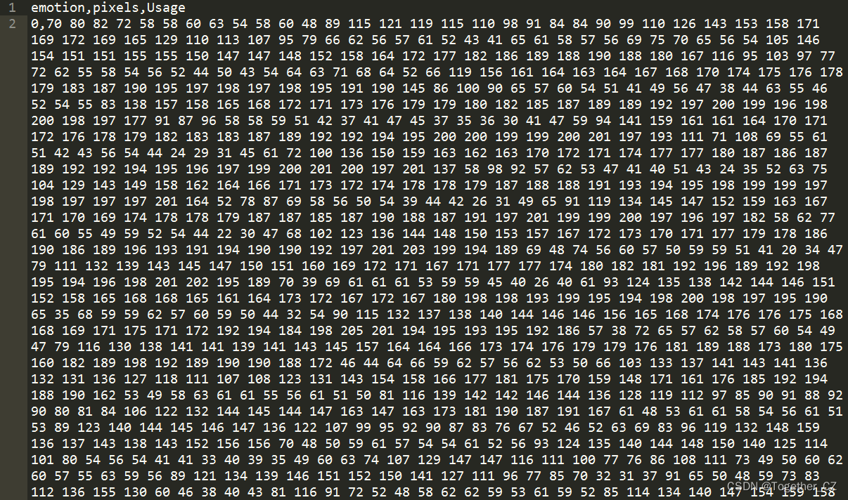 Python实现将人脸表情数据集fer2013转化为图像形式存储本地_fer2013数据的读取-CSDN博客