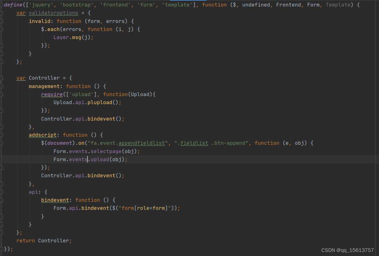 fastadmin的fieldlist组件在前端使用的时候，写完html跟js后点击追加没反应。_fastadmin修改html文件后没有生效-CSDN博客