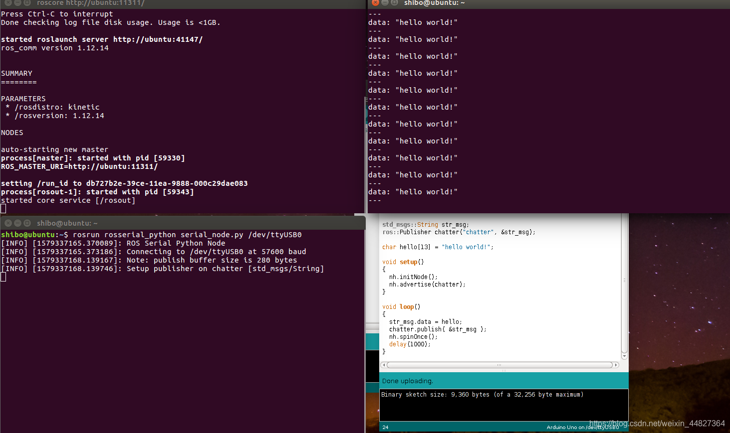 ROS与Arduino：Arduino IDE的配置安装+实现简单串口通讯_ros-kinetic-rosserial-arduino-CSDN博客