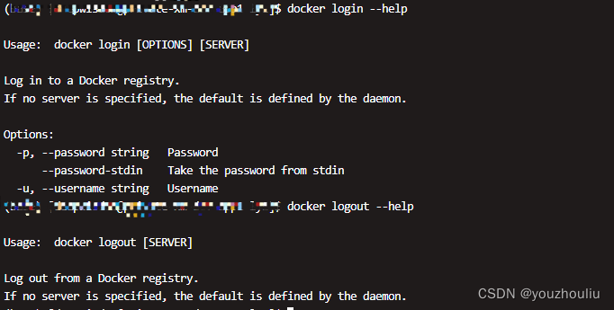 docker 命令详解（二十二）：login/logout_docker login-CSDN博客