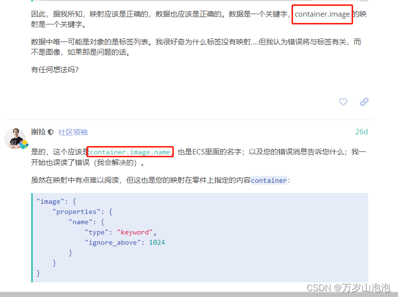 ELK：使用Elastic Agent集成Docker时出现object mapping for [container.image]tried to parse field [image ...