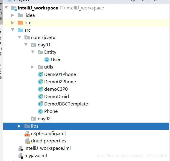 JDBCTemplate的简单使用_java main jdbctemplate-CSDN博客