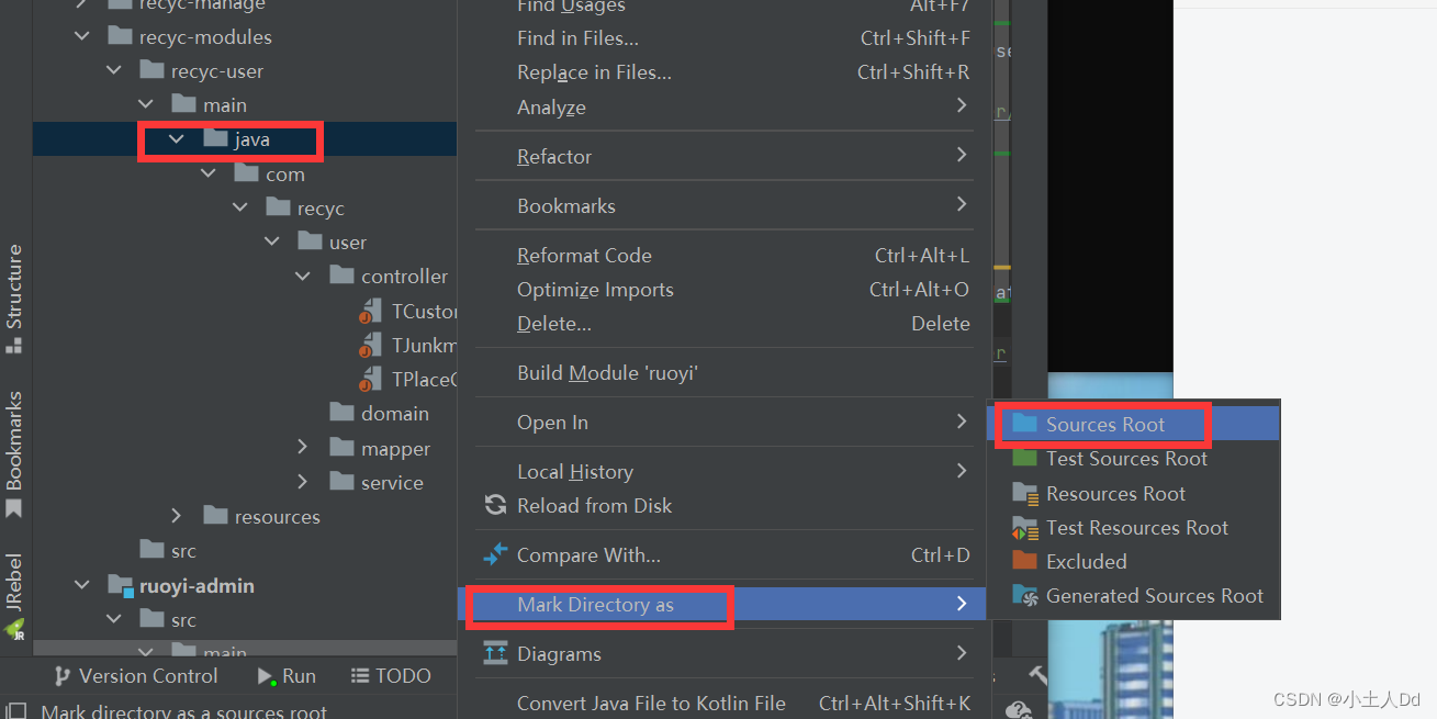 若依 毕设 Java File Outside Of Source Rootjava File Is Located Outside Of The Module Source Csdn博客 9793