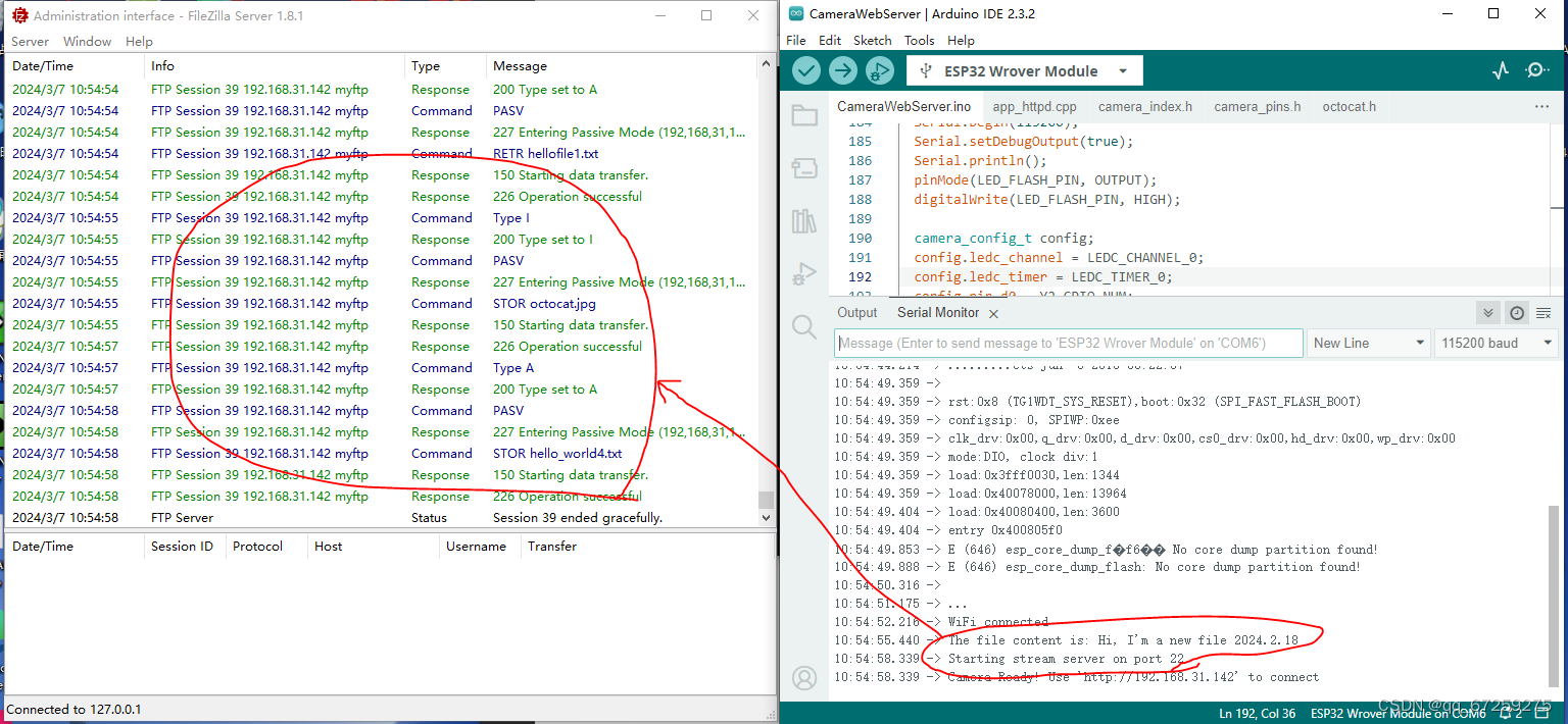 ESP32-WROVER-DEV FTP客户端实现_esp32 ftp客户端-CSDN博客