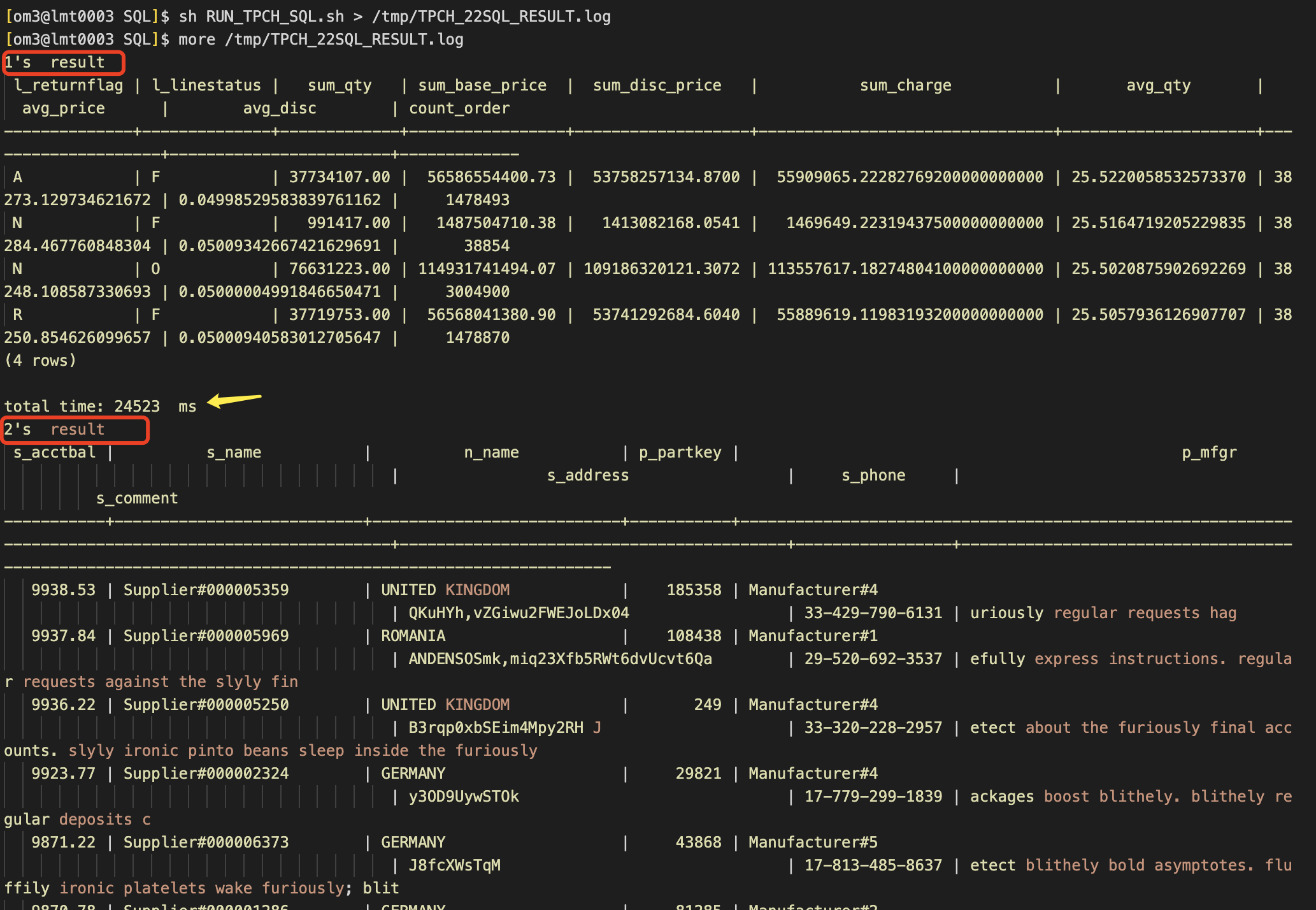 【openGauss/MogDB的TPCH测试】_opengauss tpc-h-CSDN博客