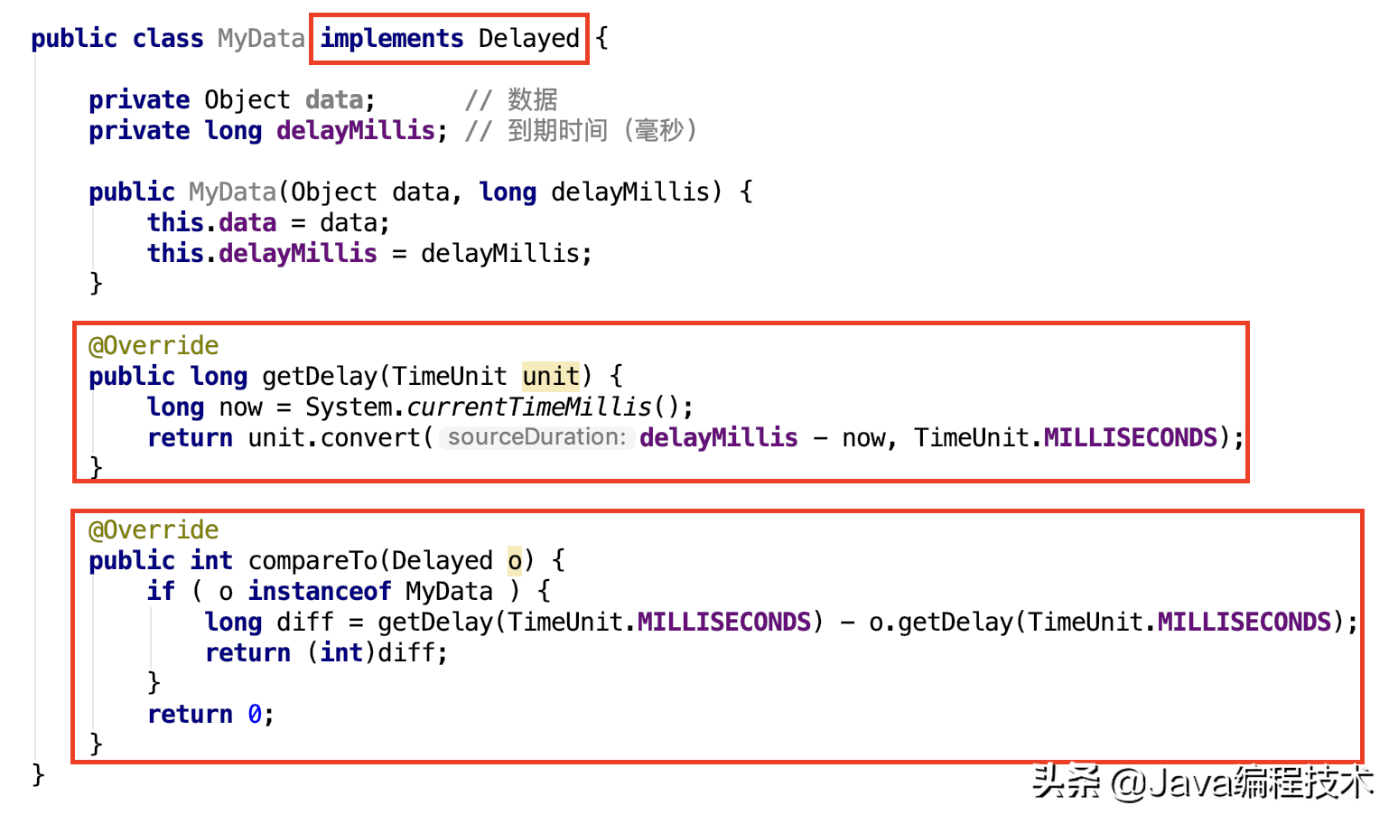 无头队列怎么实现：DelayQueue用法、实现及Leader-Follower模式_delayed compareto-CSDN博客