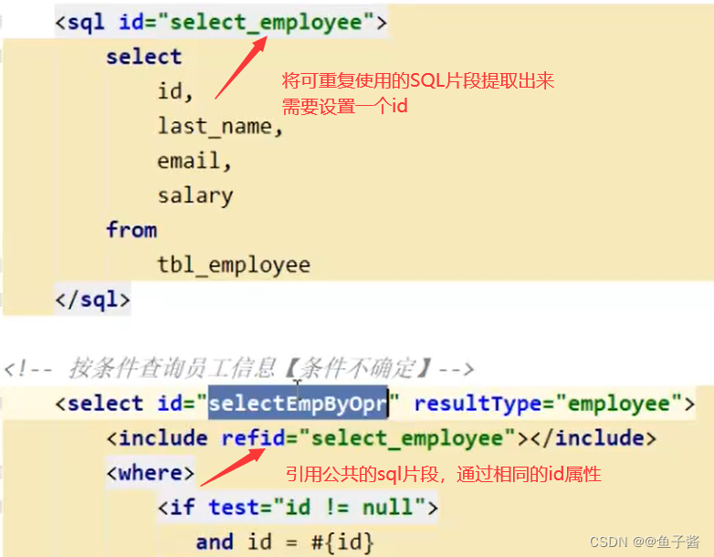简述mybatis的动态sql，列出常用的6个标签及作用（面试题）sql标签的作用 Csdn博客 