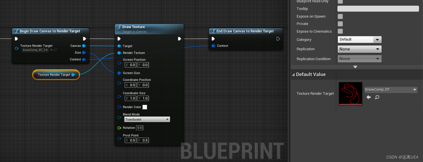 UE4 交互雪 学习笔记_ue4 获取target uv-CSDN博客