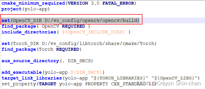 WIN10下安装libtorch报错： Could not find a package configuration file provided by “OpenCV“...and ...