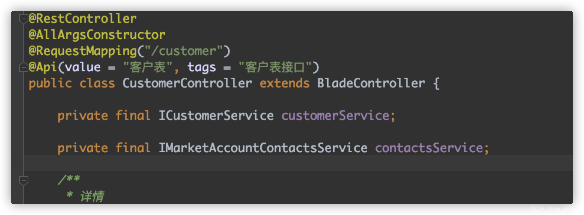 springboot 如何通过private final的形式引入bean_private final service-CSDN博客