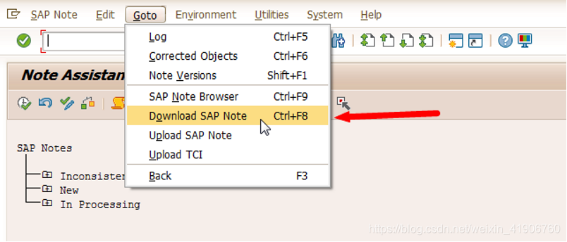 【ABAP】部署SAP NOTE_aba 部署 sap note-CSDN博客