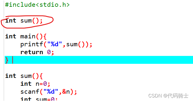 学长教你学C-day12-C语言函数_学长不能够在c了-CSDN博客