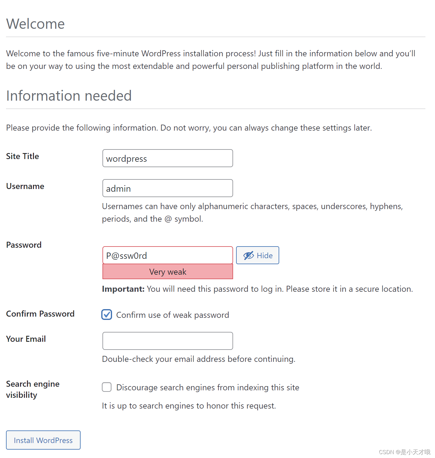 wordpress搭建（基于LNMP）_nnpwpw-CSDN博客