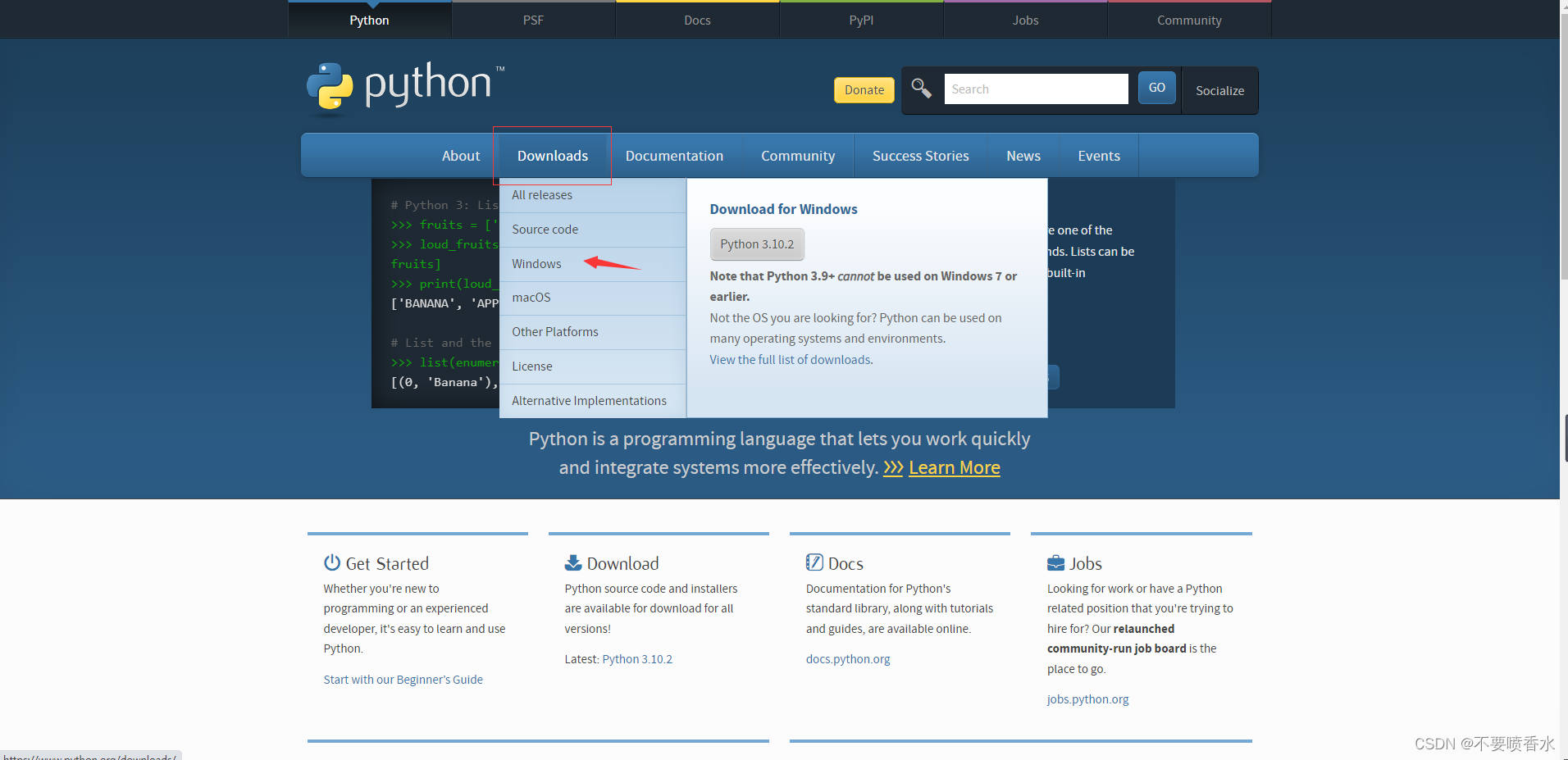 Python3-环境篇-01-Python3安装_python3 pythonhome-CSDN博客