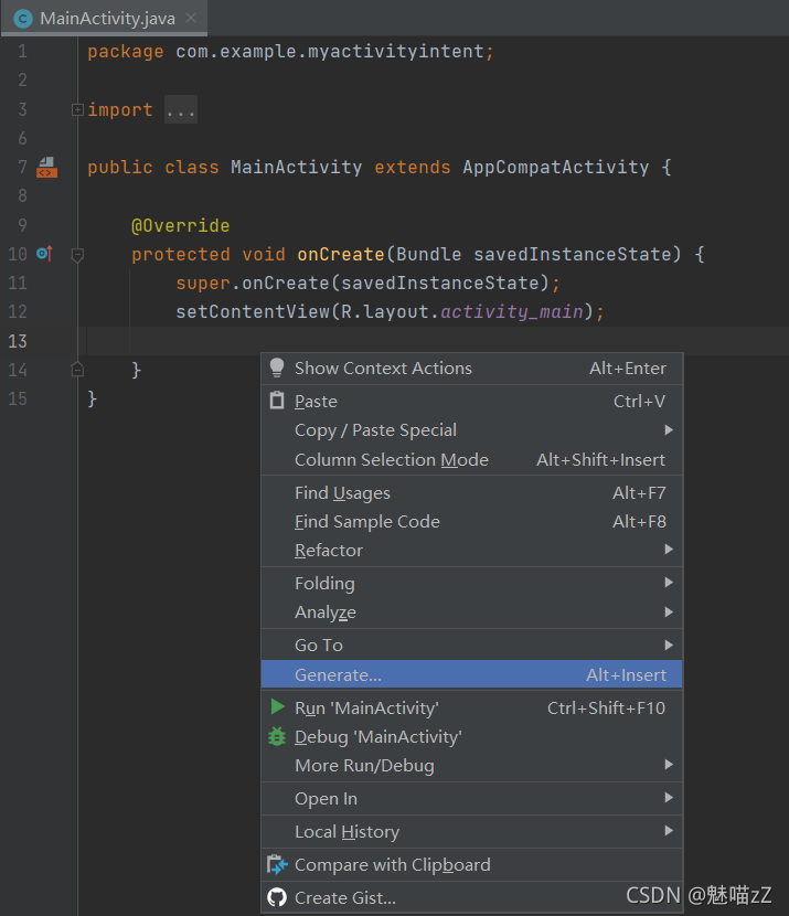 [Android Studio] 添加Override/Implement methods_implement methods没有想要的-CSDN博客