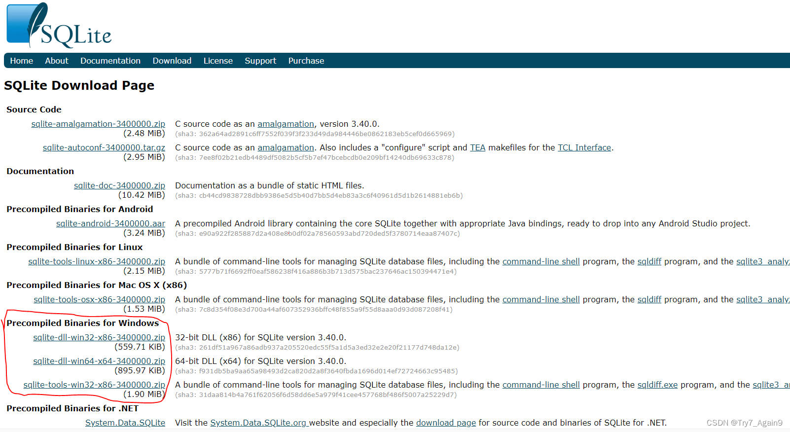 轻量级数据库SQLite：Windows安装与基础操作入门-CSDN博客