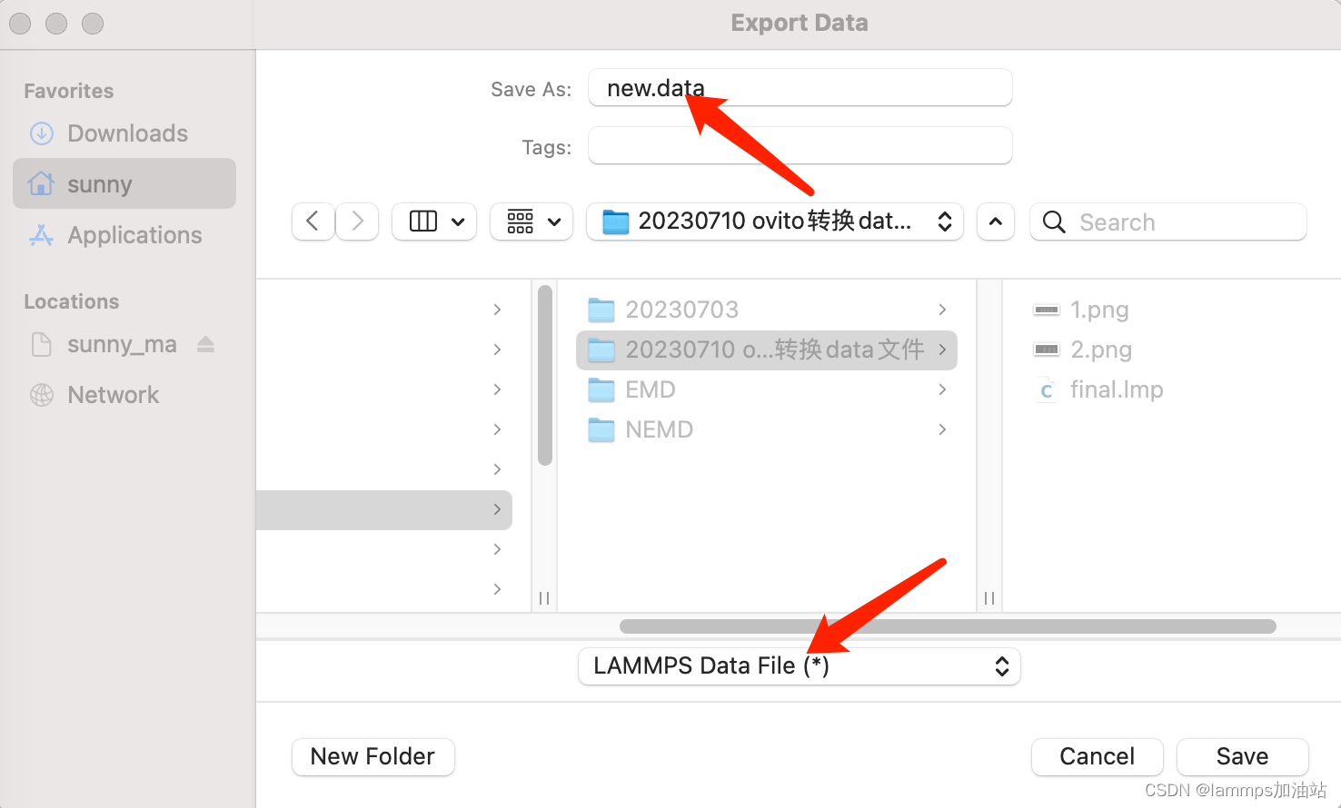 lammps教程：ovito转换data文件格式的方法_lammps轨迹文件转data-CSDN博客
