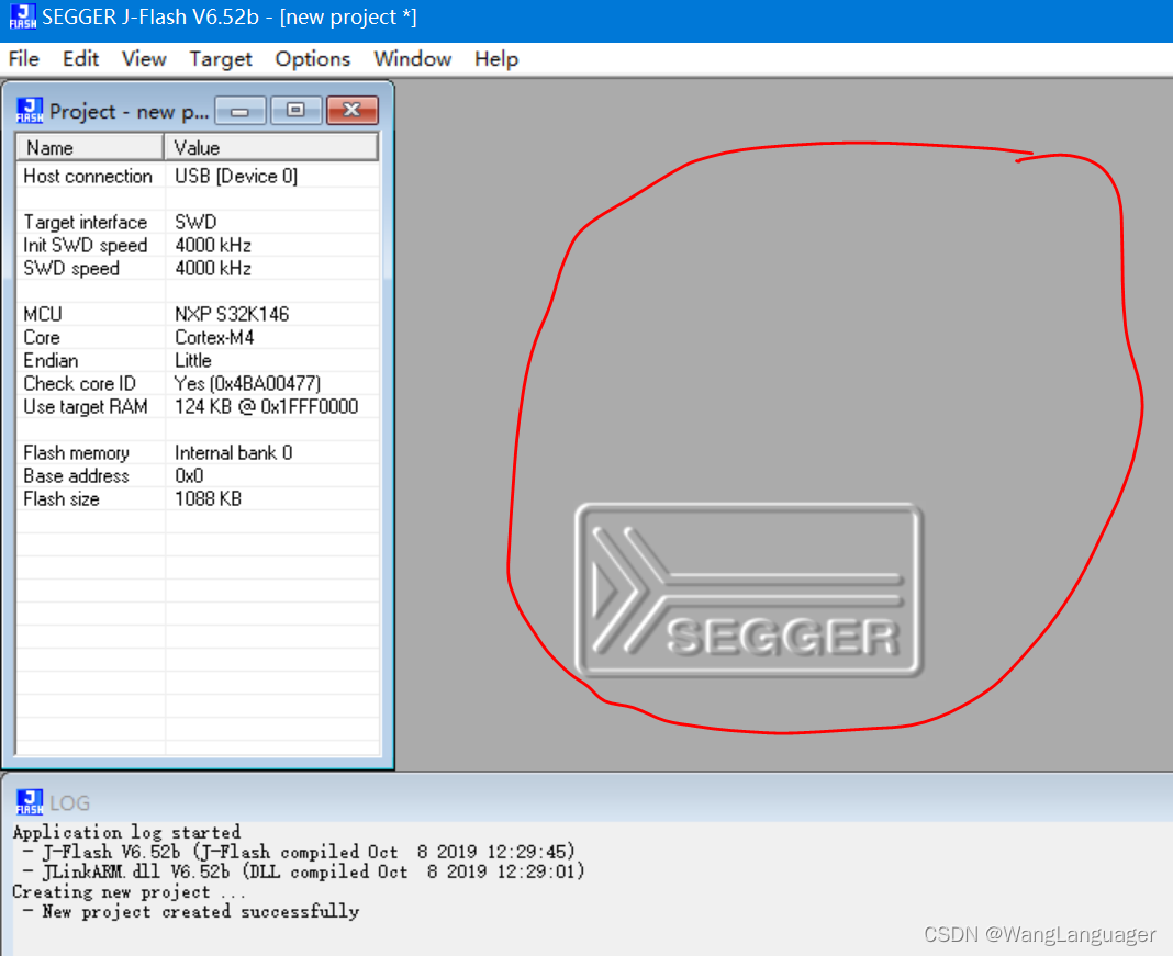 使用SEGGER Jlink下载hex文件-CSDN博客