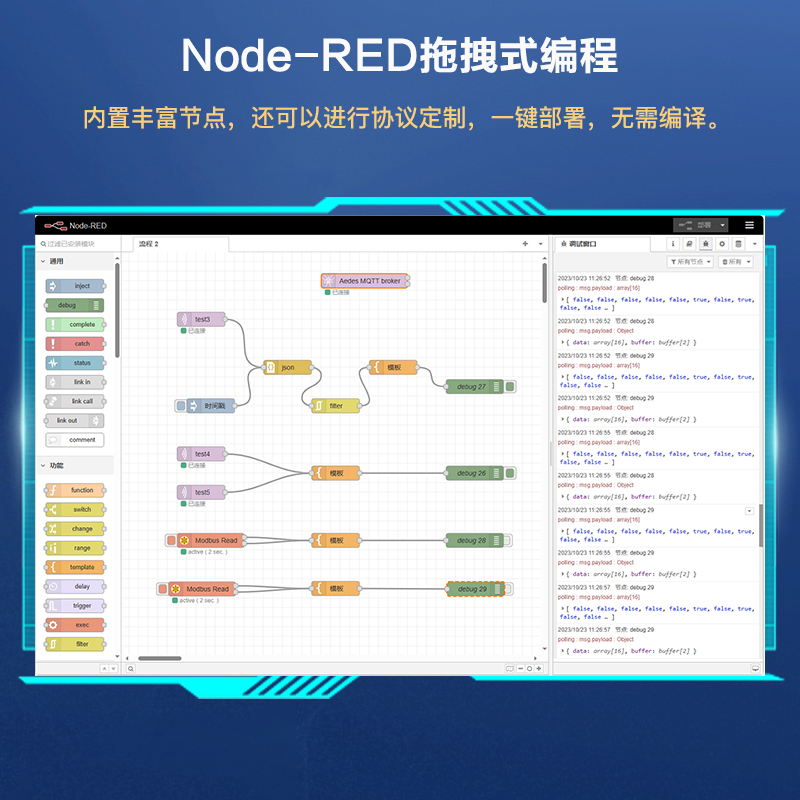 低功耗控制器结合Node-RED革新电力系统监控方式_node-red 电力协议-CSDN博客