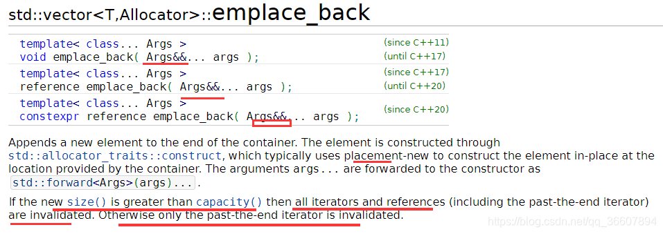 emplace_back()和push_back()的对比，前者不能替代后者的例子-CSDN博客