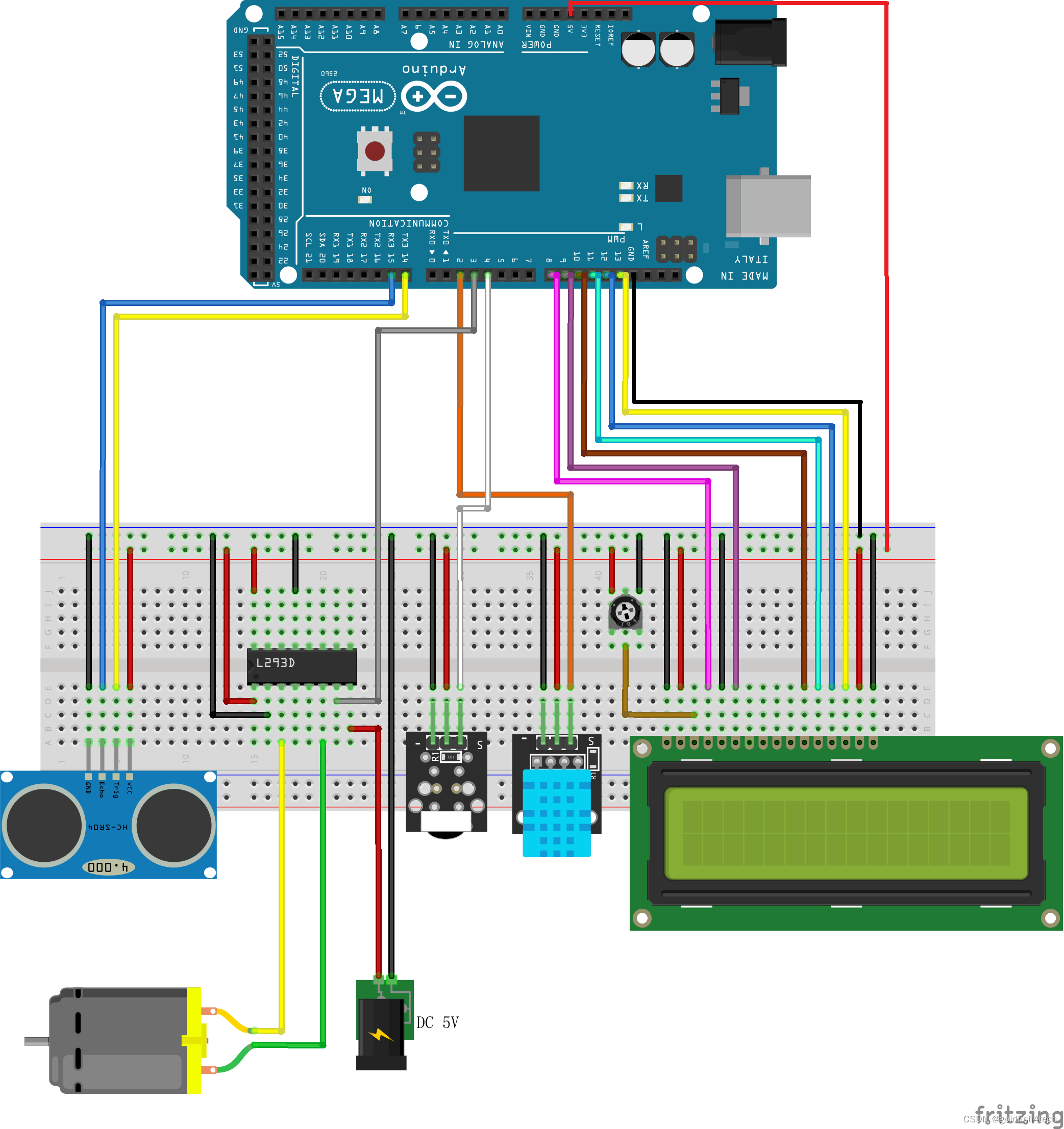 Fritzing软件绘制arduino面包板接线图传感器模块库文件272fritzing超声波传感器在哪里 Csdn博客 